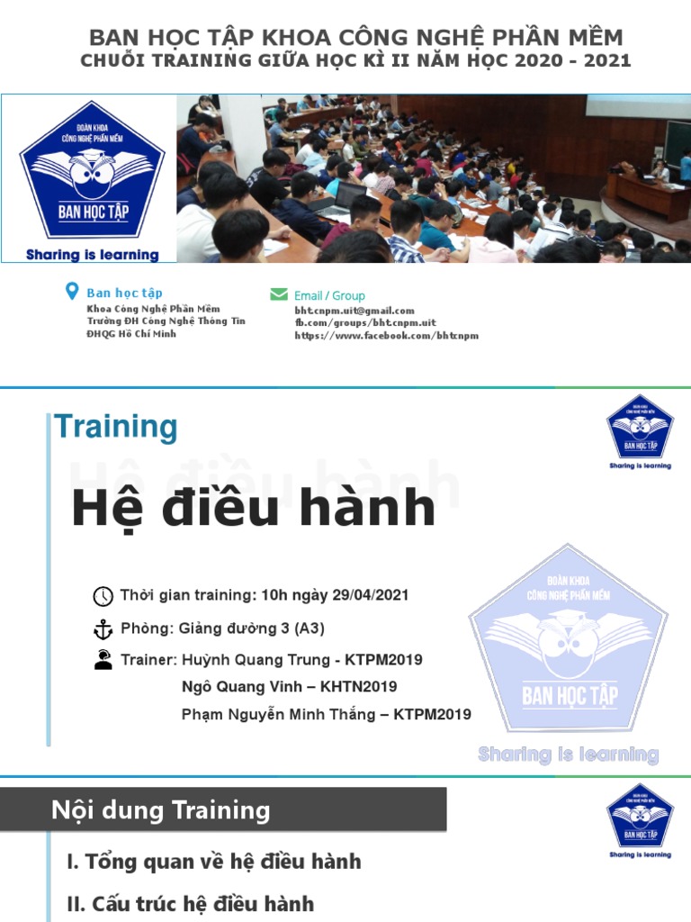 Training HDH - GK - HK2 - 2020 - 2021 | PDF