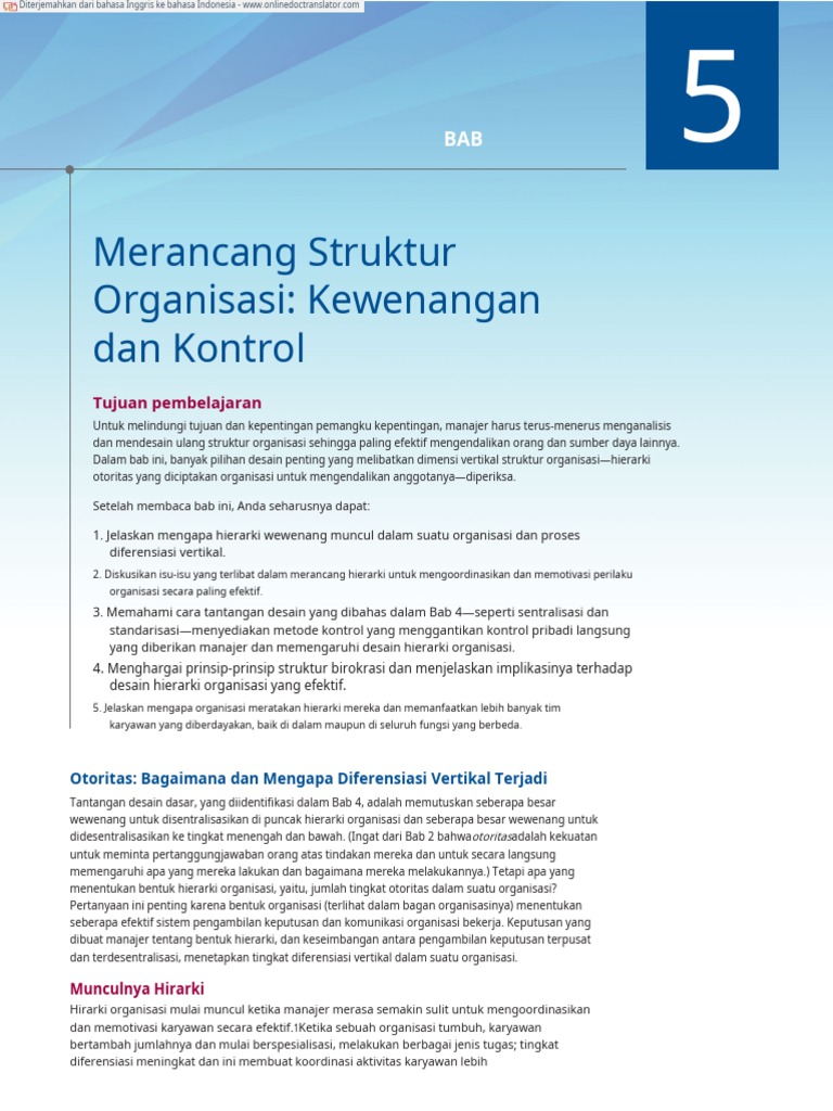 Chapter 5 Otm (Indonesia) | PDF | Karier & Perkembangan | Bisnis