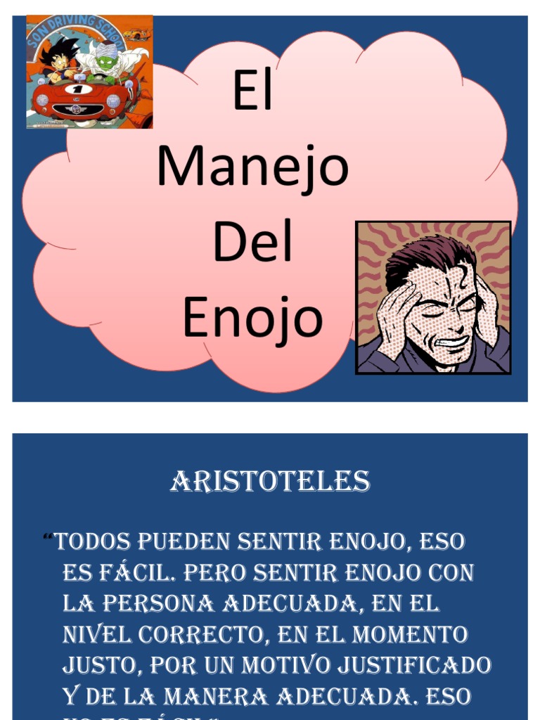 Manejo Del Enojo | PDF