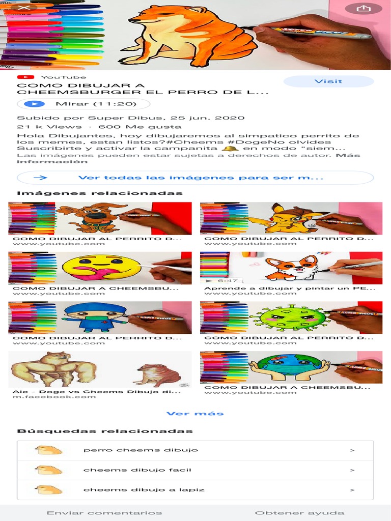 Cómo dibujar al popular perro meme Cheems de forma sencilla | PDF