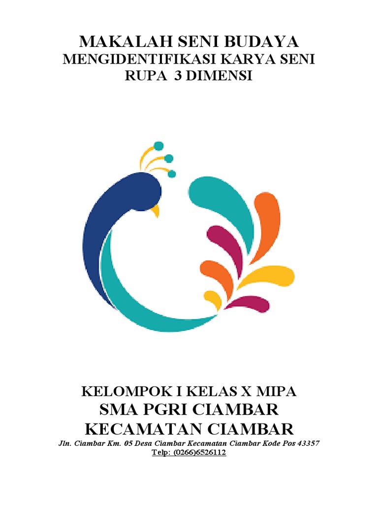 Mengidentifikasi Dan Mengapresiasi Karya Seni Rupa 3 Dimensi | PDF