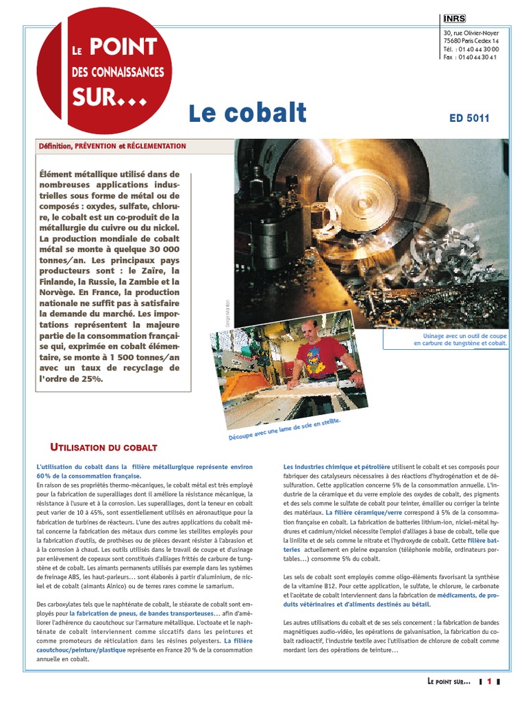 Le Cobalt | PDF
