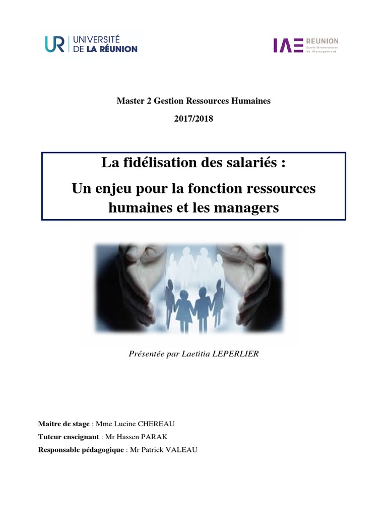 Mémoire M2 | PDF | Gestion des ressources humaines | Business