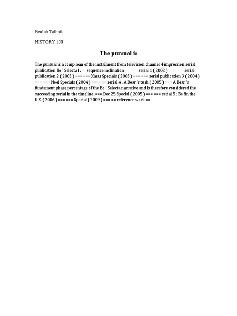 The Pursual Is | PDF