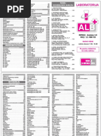 Cenovnik Konzilijum | PDF