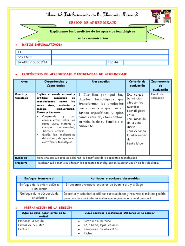 E8 Sesion D3 Cyt Explicamos Los Beneficios de Los Aparatos Tecnologicos ...