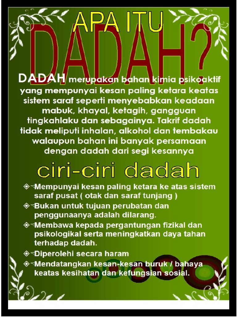 Apa Itu Dadah | PDF