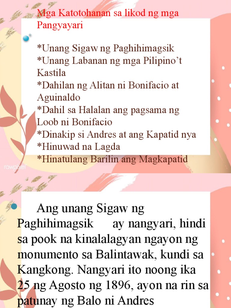 Mga Katotohanan Sa Likod NG Mga Pangyayari | PDF Mga Katotohanan Sa Likod NG Mga Pangyayari | PDF