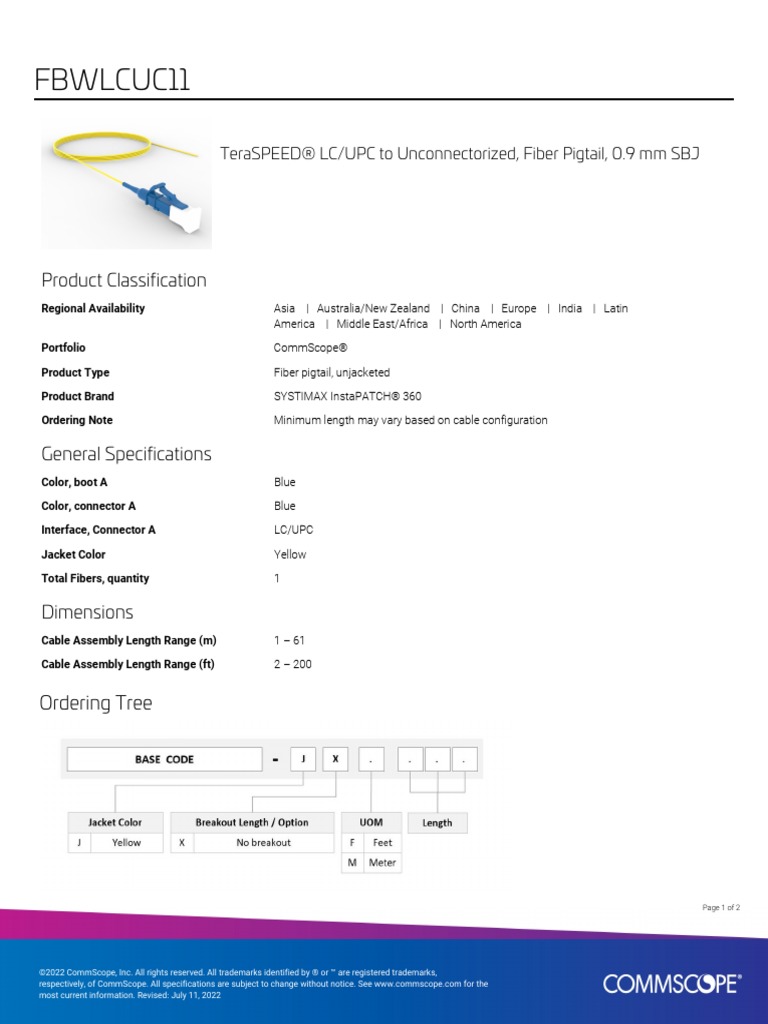 MTO PO No 05 | PDF | Optical Fiber | Telecommunications Equipment