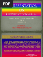 Communication Skills Class 9 | PDF | Communication | Part Of Speech