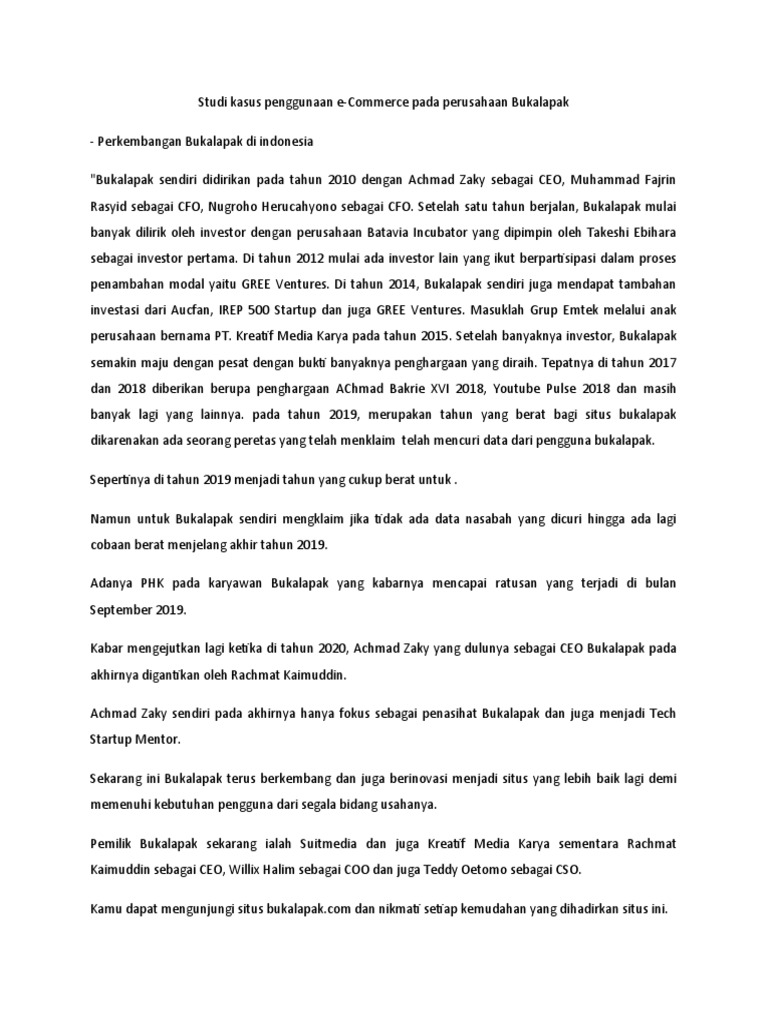 Ecomerce Tugas besti-WPS Office | PDF | Bisnis | Komputer