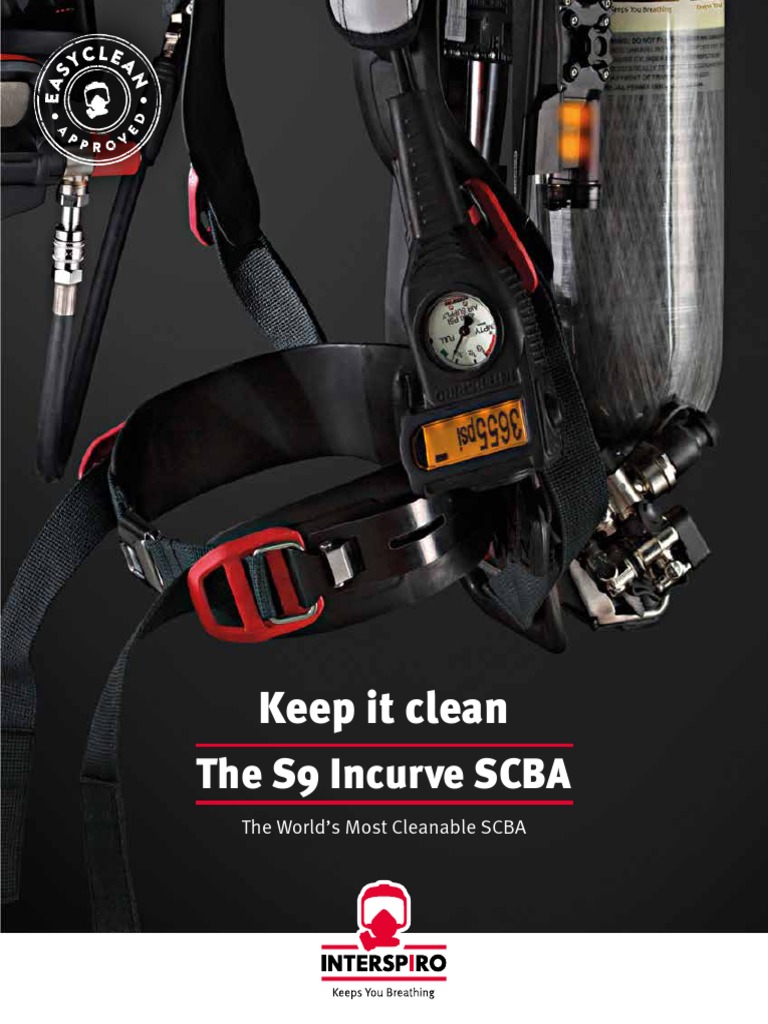 Keep It Clean - The S9 Incurve SCBA | PDF | Firefighter | Equipment