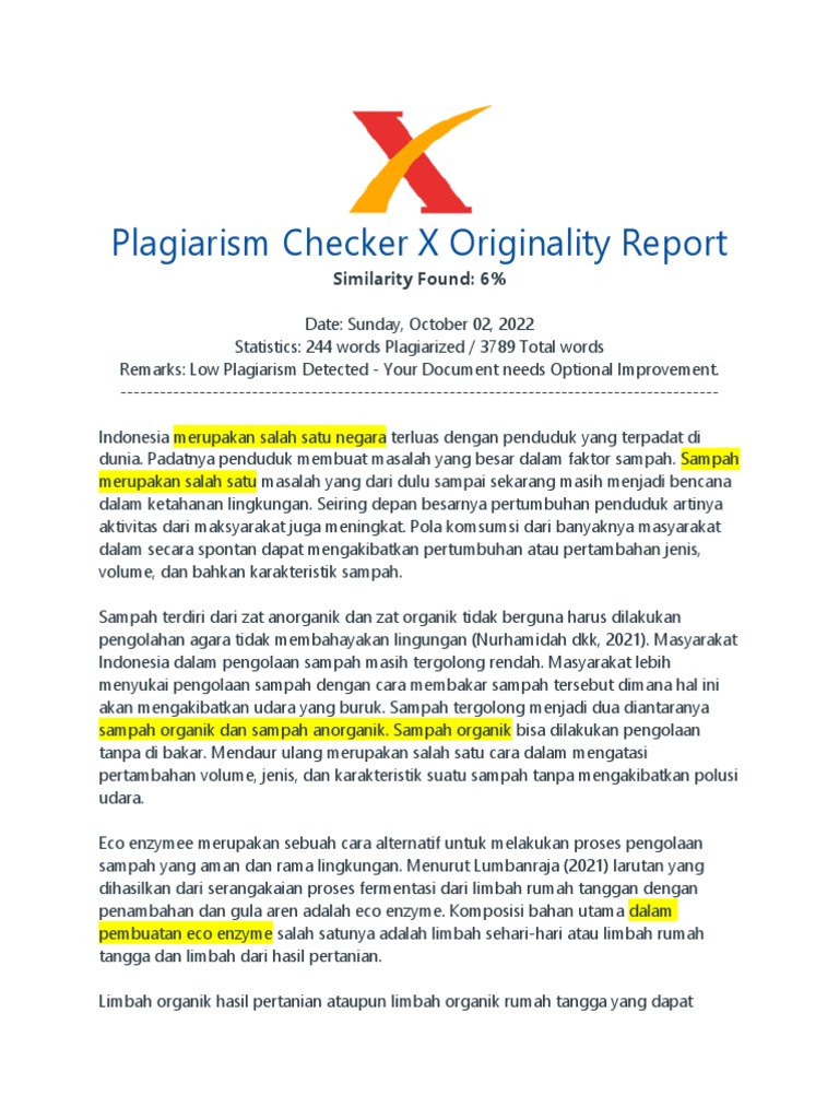 Agino Ekoenzim | PDF