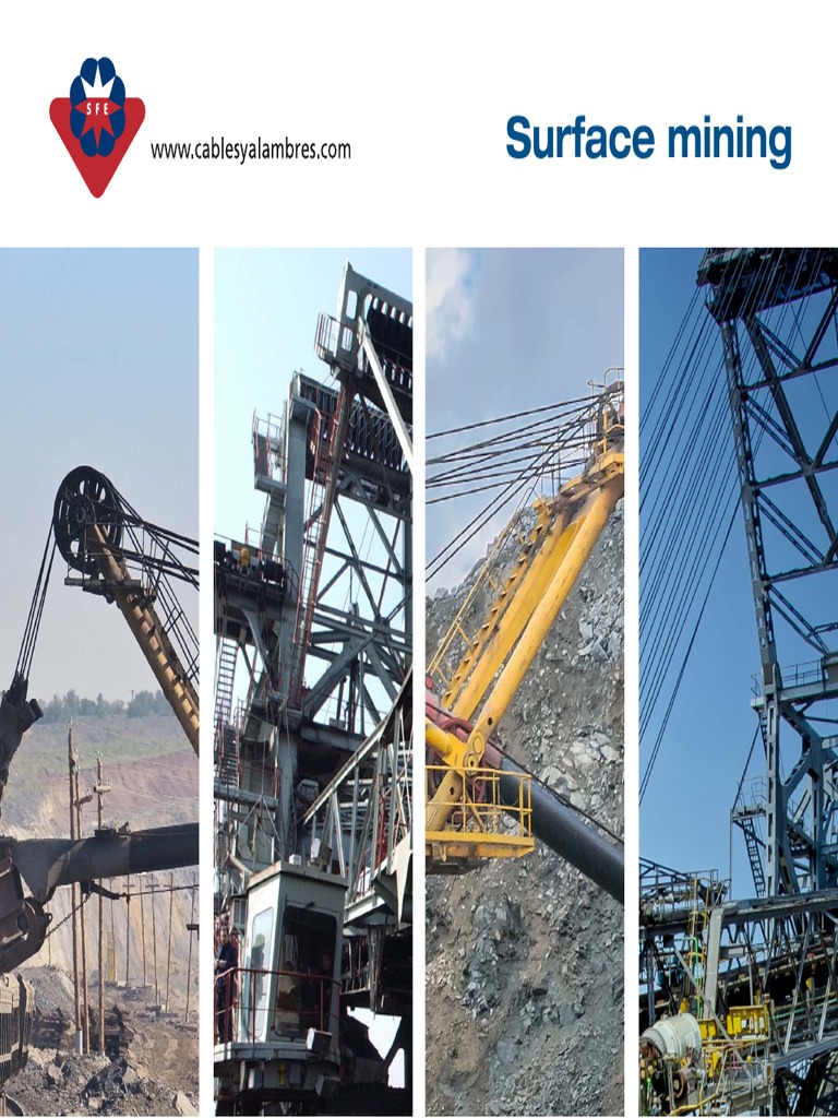 Surface Mining Steel Wire Ropes Guide | PDF | Manufactured Goods ...