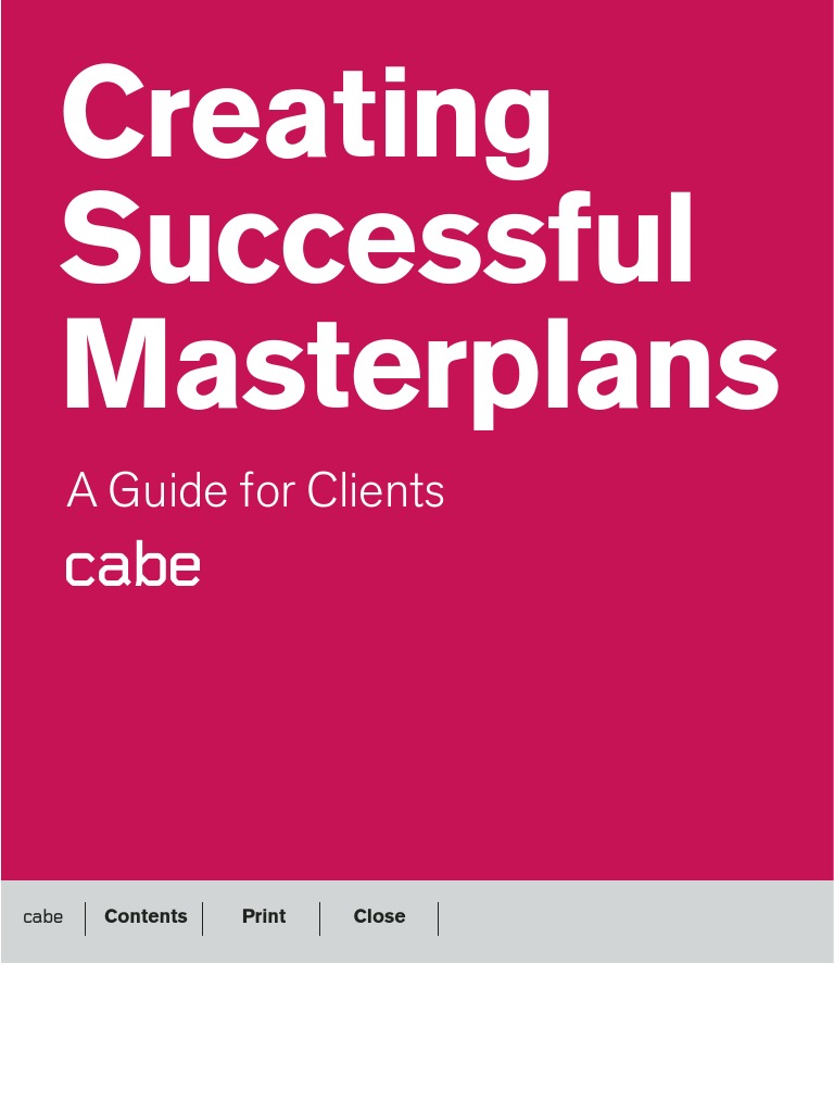 Creating Successful Master Plans | PDF | Urban Renewal | Strategic ...