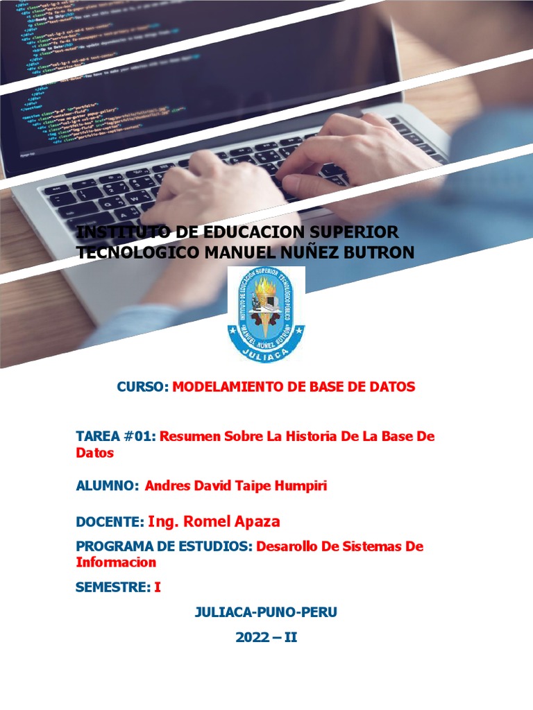 Resumen de La Historia de Base de Datos | PDF | Bases de datos | Ciencias de la Información