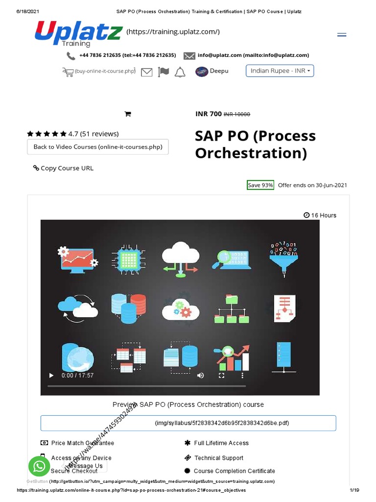 SAP PO (Process Orchestration) Training & Certification - SAP PO Course ...