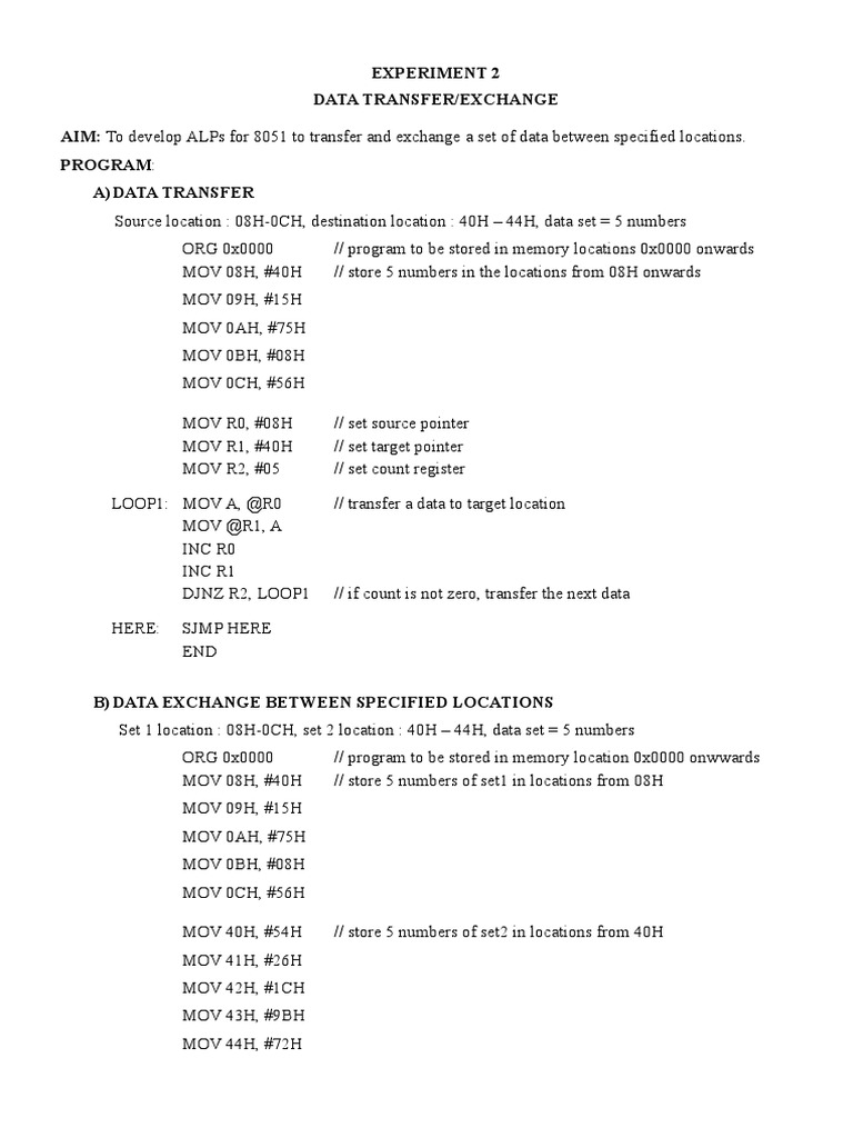 Lab Manual Part 2 Exp2 - 4 | PDF | Pointer (Computer Programming) | Computing
