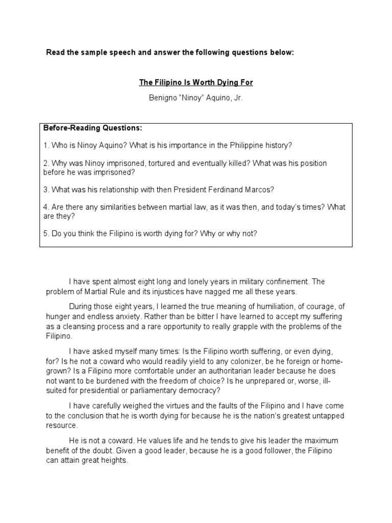 GE 5 Activity 1 | PDF