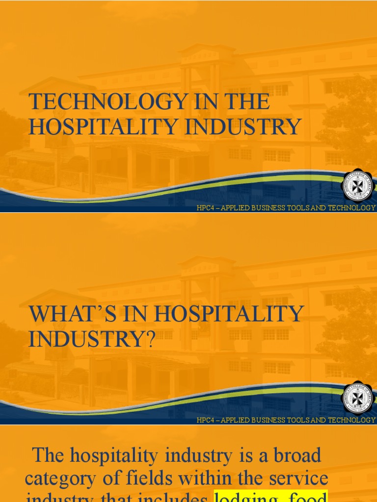 Key Sectors of the Hospitality Industry | PDF | Resort | Restaurants