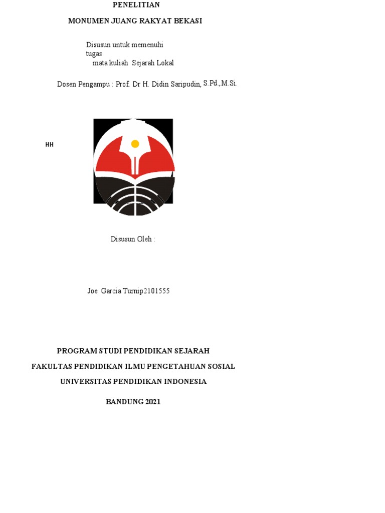 Pedoman Penulisan Karya Ilmiah Upi | PDF