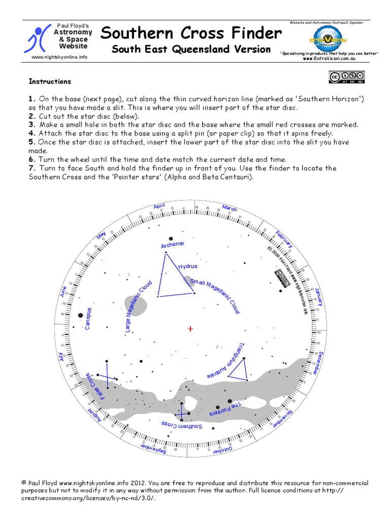 Southern Cross Finder South East Queensland Horizon Version | PDF ...