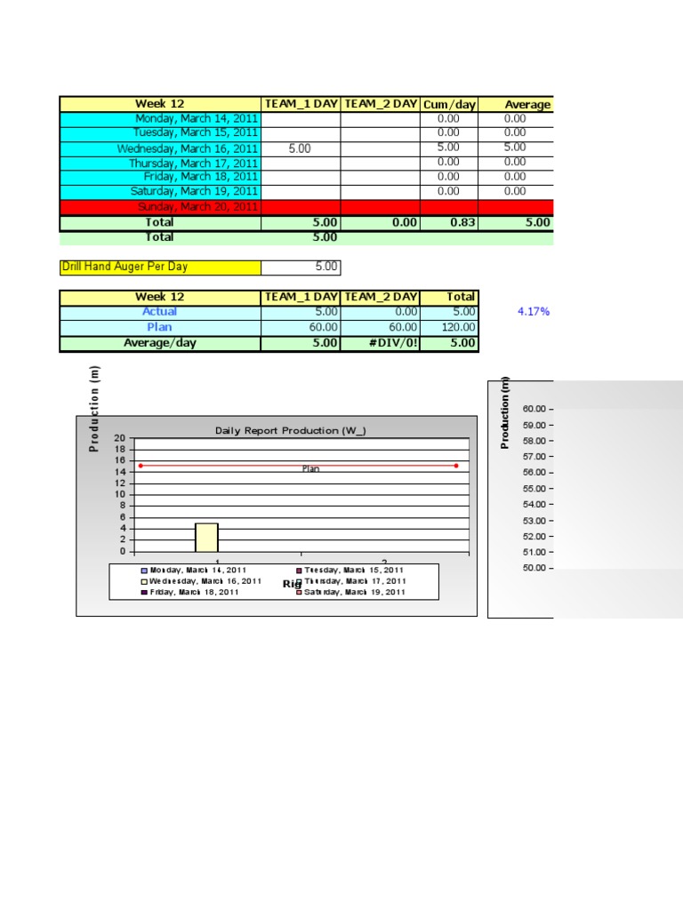 Weekly Report Form | PDF