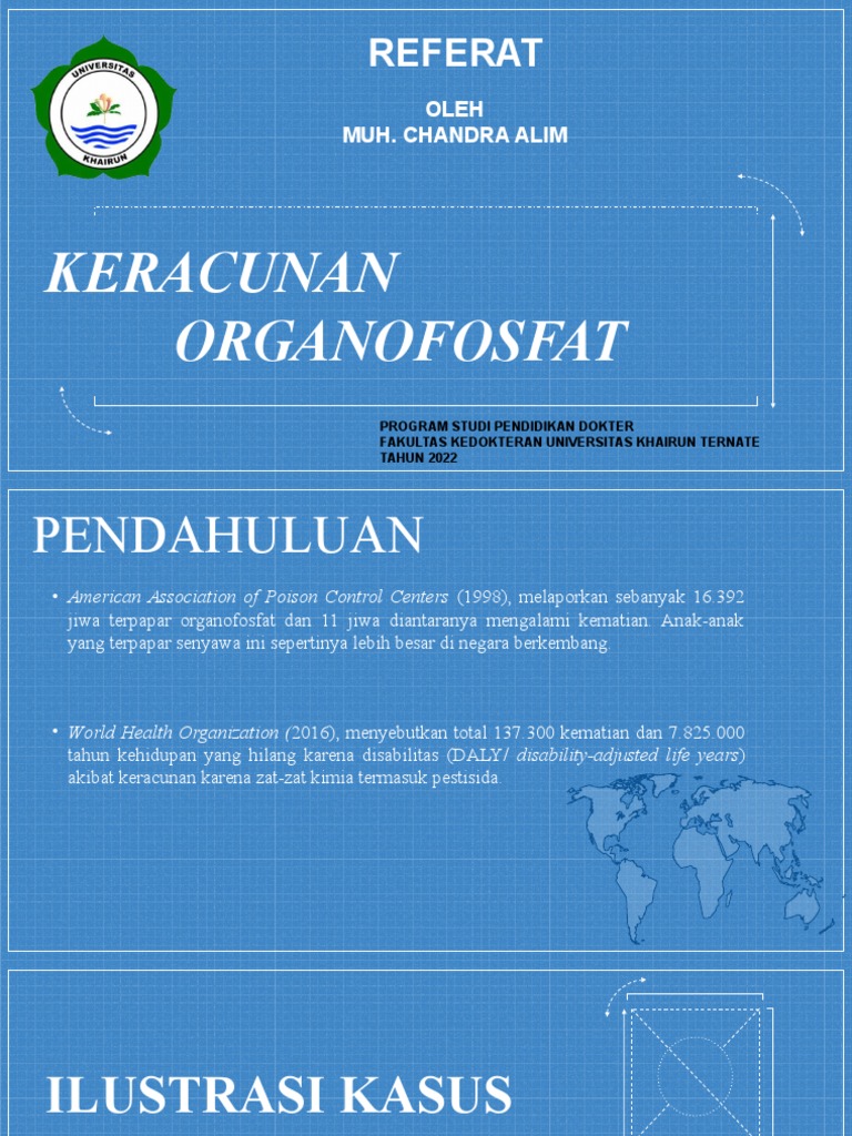 Referat Keracunan Organofosfat | PDF