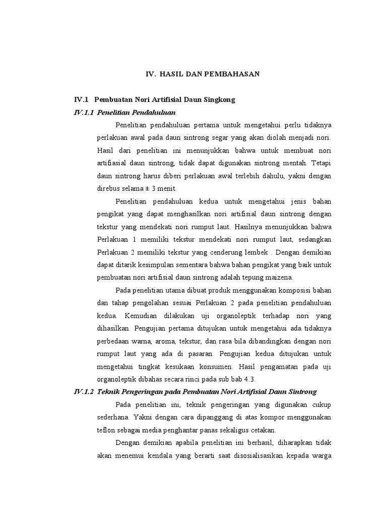 6 Bab 4 Hasil Dan Pembahasan Pdf