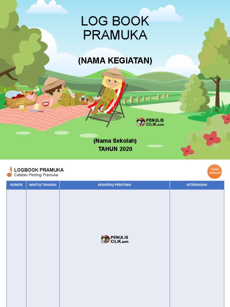 Contoh Log Book Pramuka Penggalang | PDF