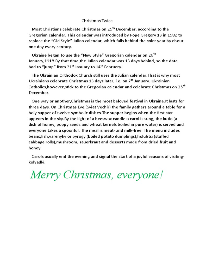 Christmas Twice | PDF