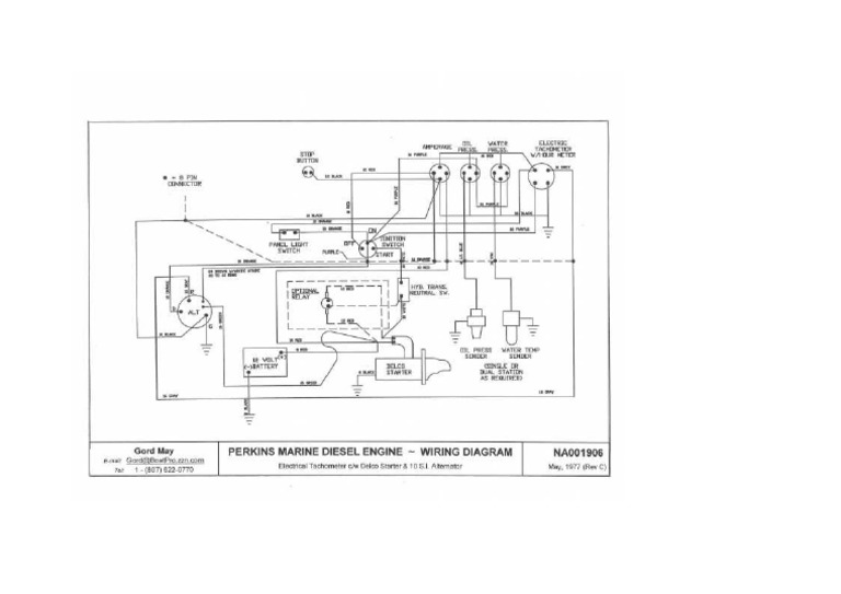 Wiring Diagram PERKINS | PDF