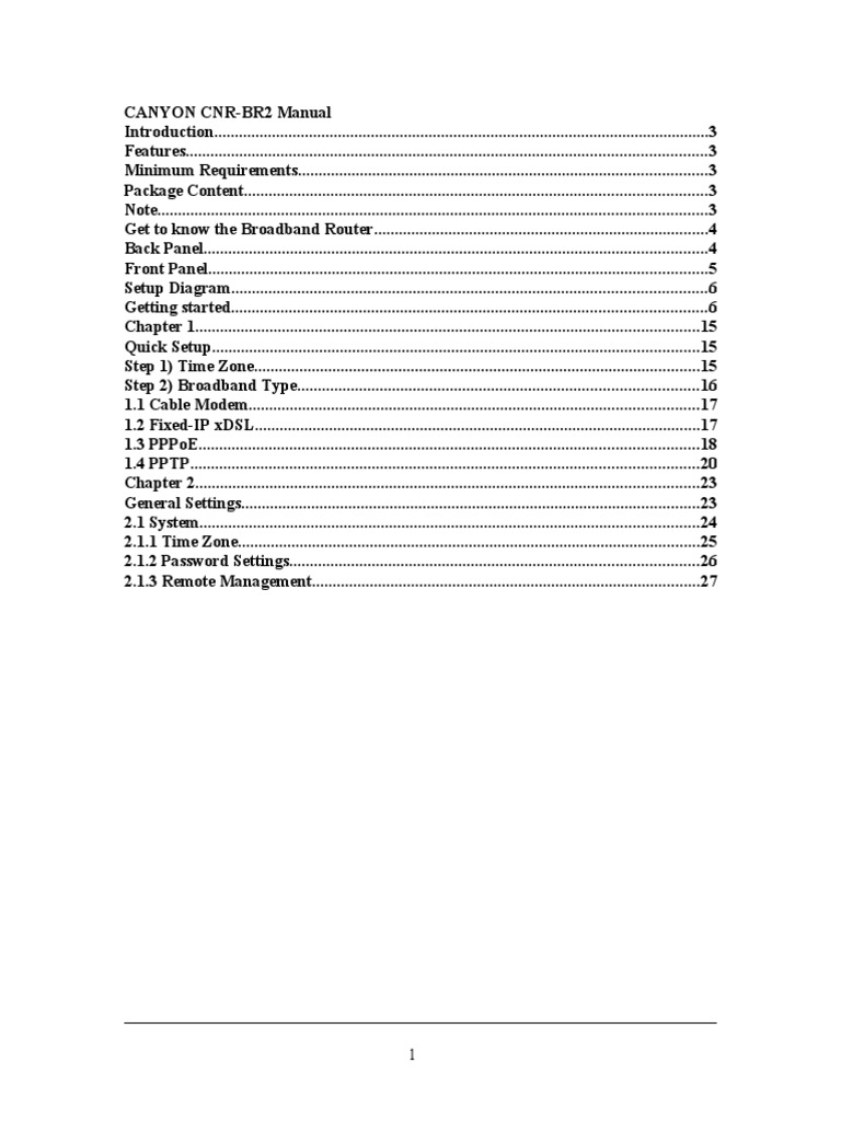 CNR-BR2 Manual | PDF | Ip Address | Computer Network