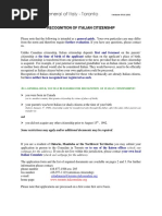 Citizenship Certificate Application Checklist | PDF