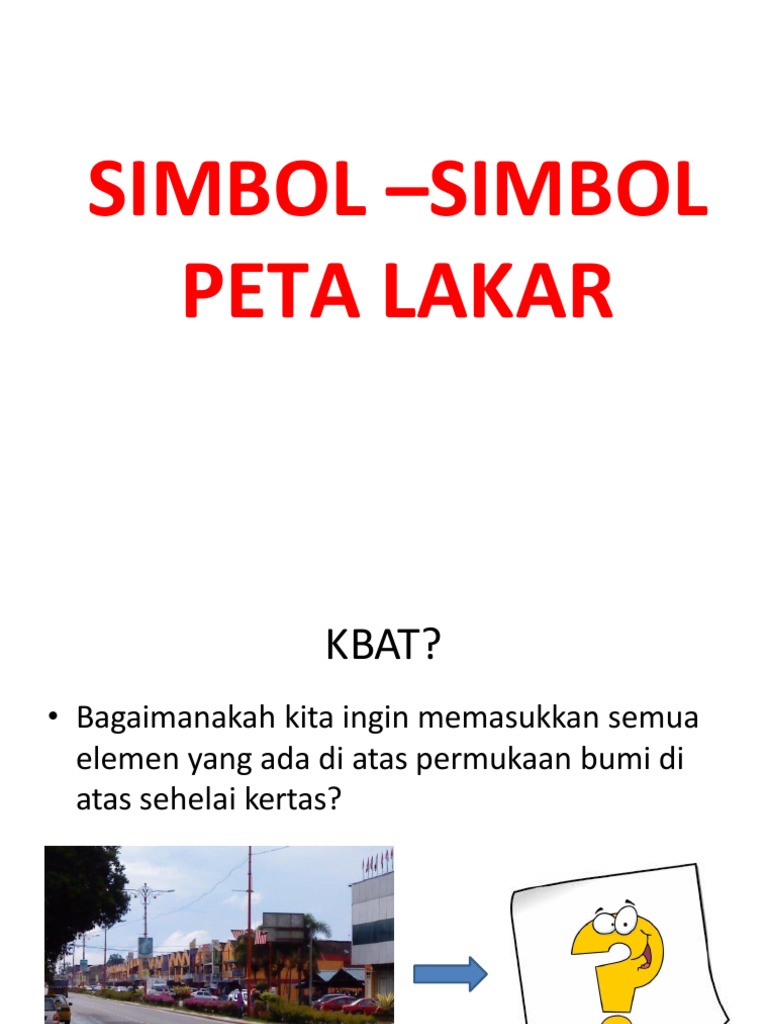 Bab3-Simbol Peta Lakar | PDF