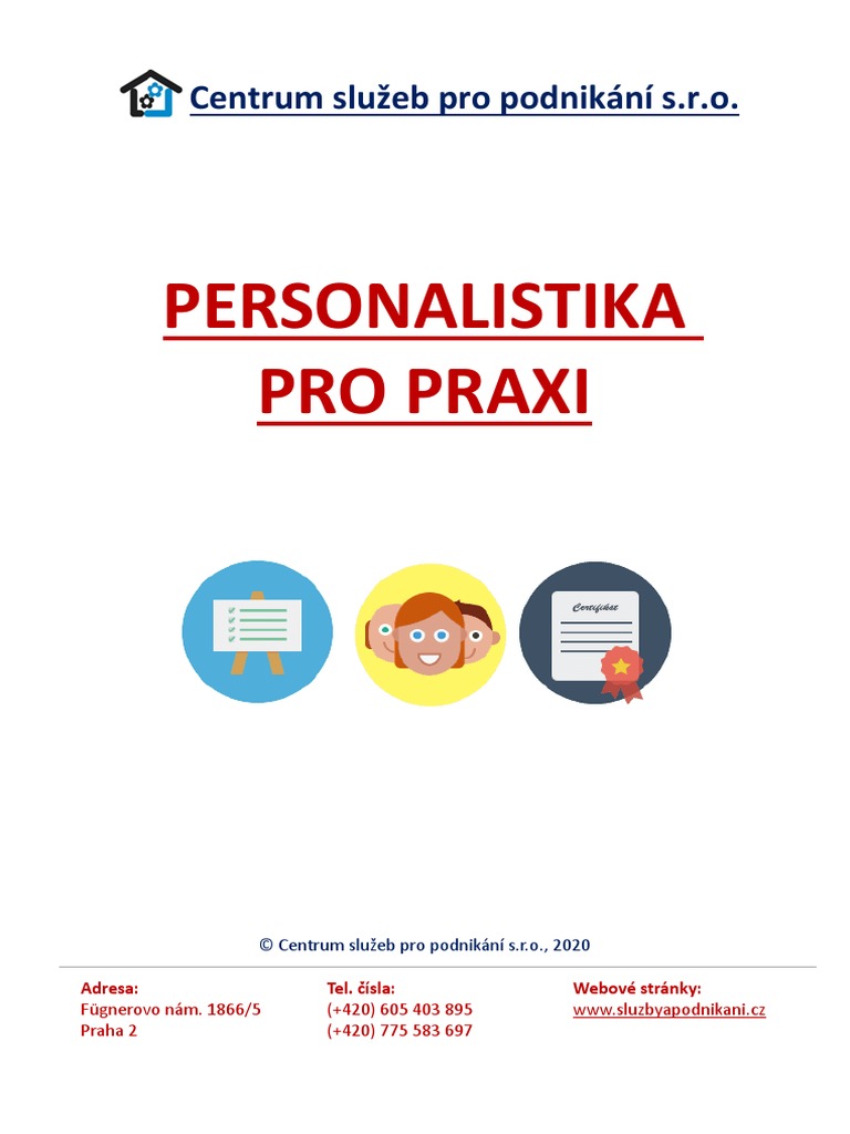 Skripta Personalistika 2020 | PDF