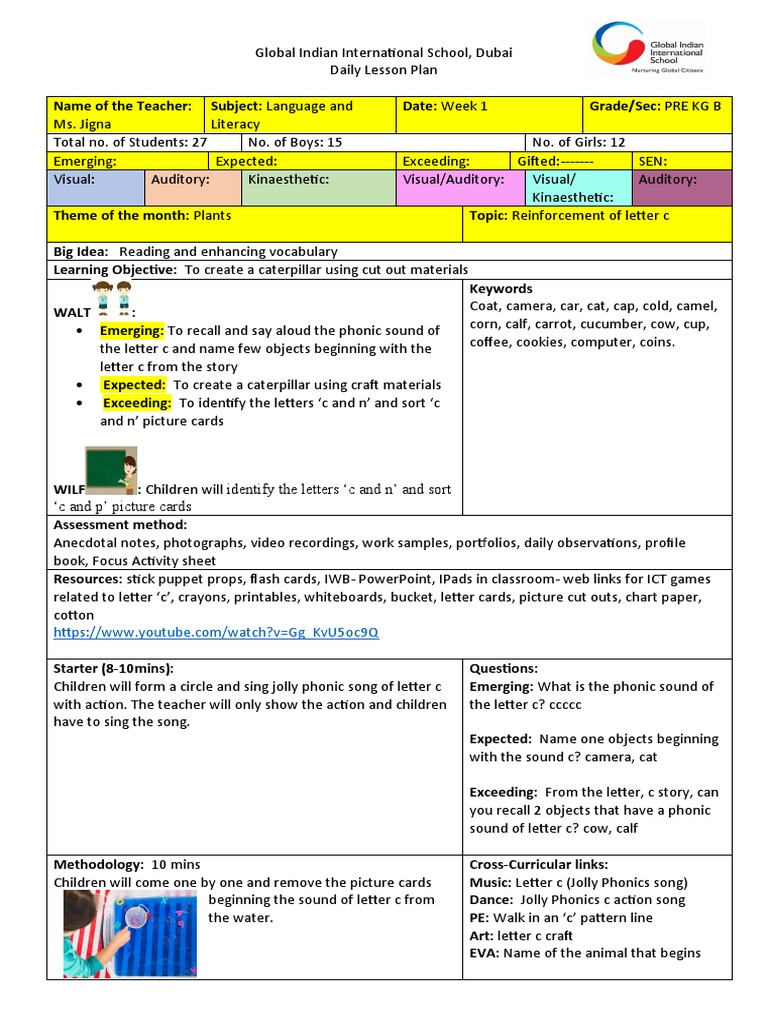Lang and Lit Week 1 Day 2 | PDF | Behavior Modification | Cognition