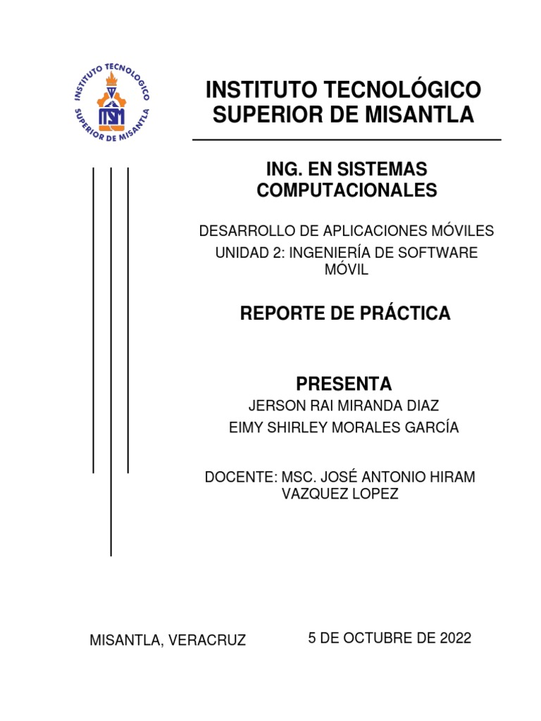 Reporte Practica | PDF | Caso de uso | Usuario (informática)