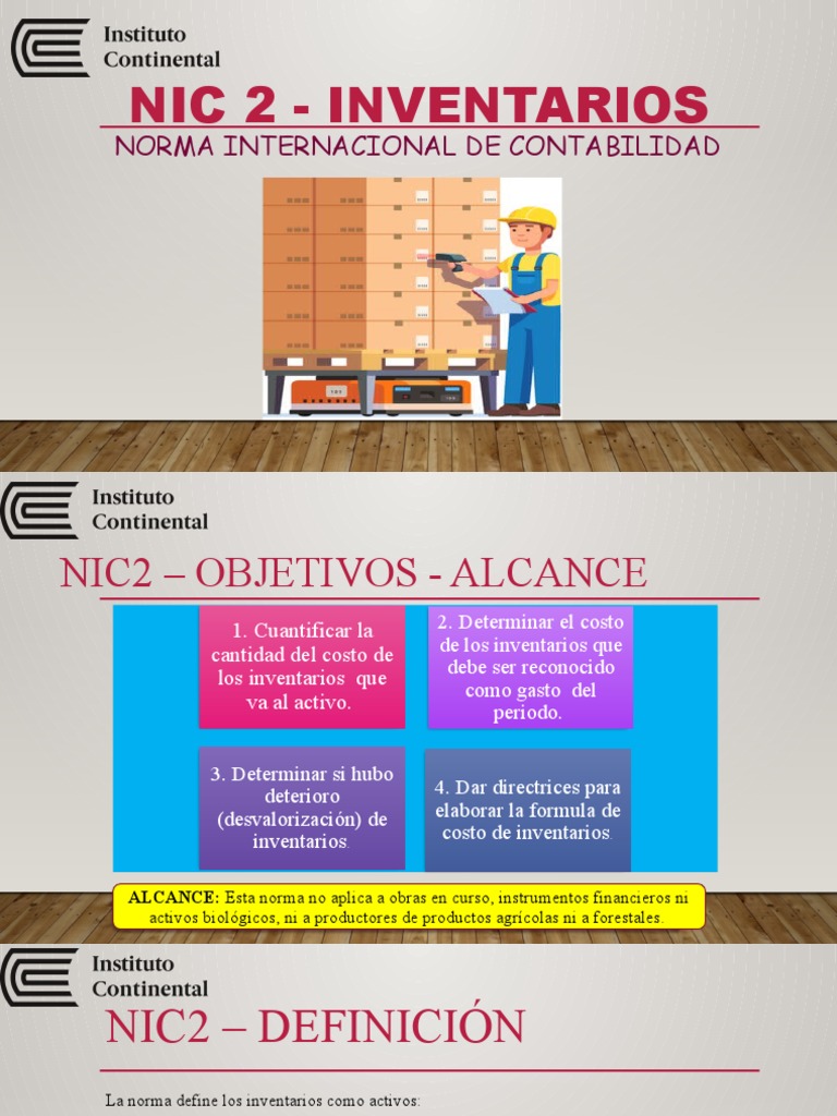 Nic 2 - Inventarios | PDF | Inventario | Costo