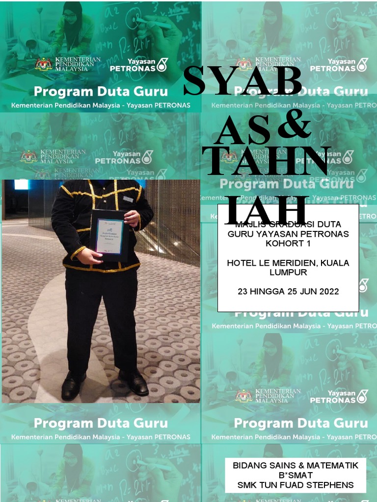 Guru Duta Yayasan Petronas Kohort 1 | PDF