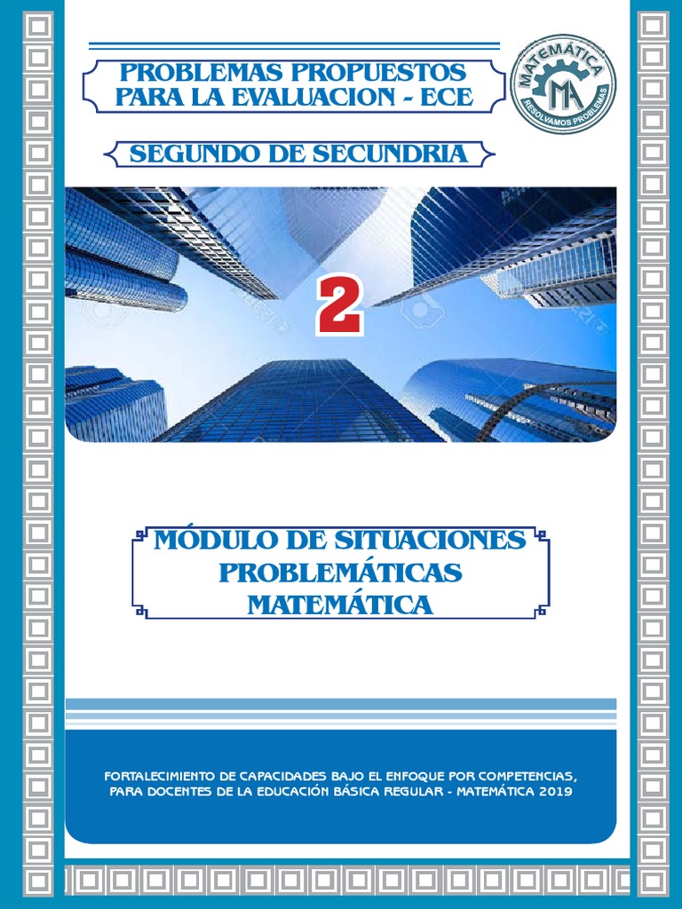 Libro Tipo ECE 2019 | PDF | Prueba (evaluación)