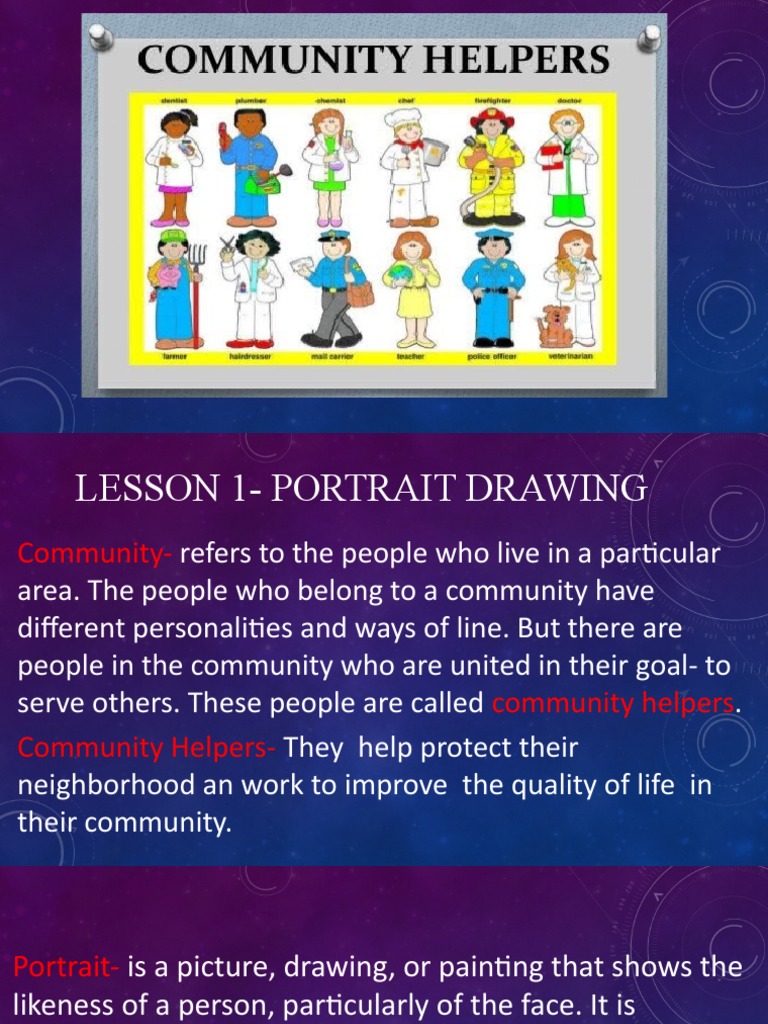 Lesson 1 - Portrait Drawing | PDF | Shape | Geometry