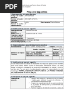 Formato ASOCIACION DE PADRES DE FAMILIA | PDF