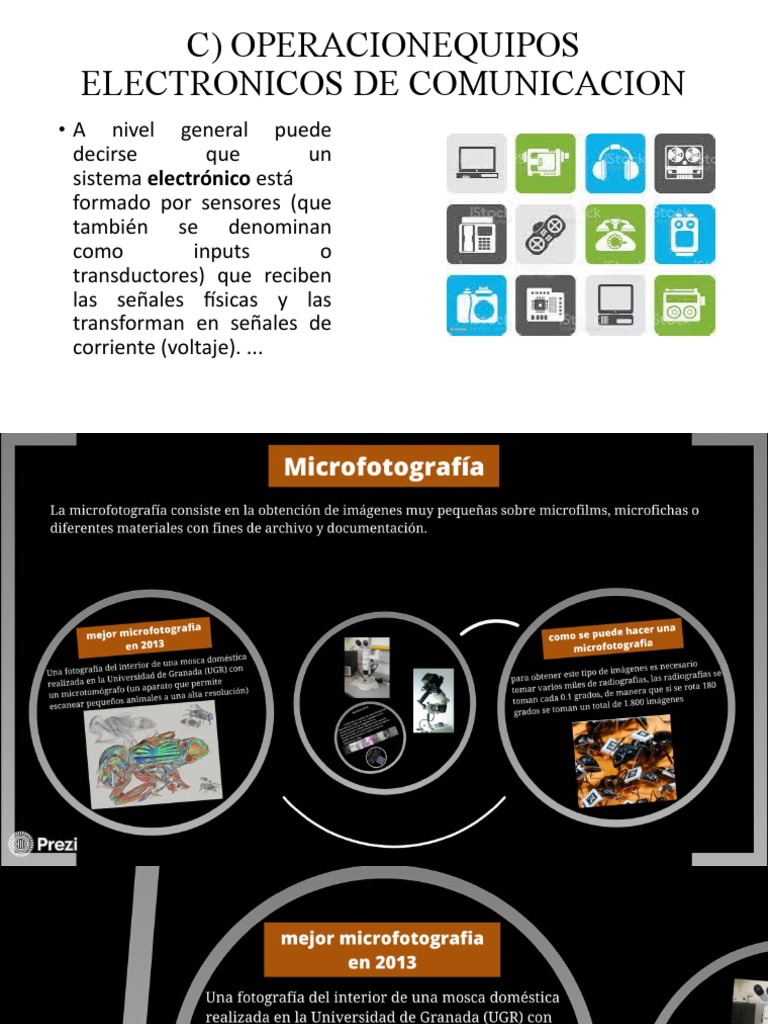 Presentacion 1.1. Operacion de Equipos de Comunicacion | PDF