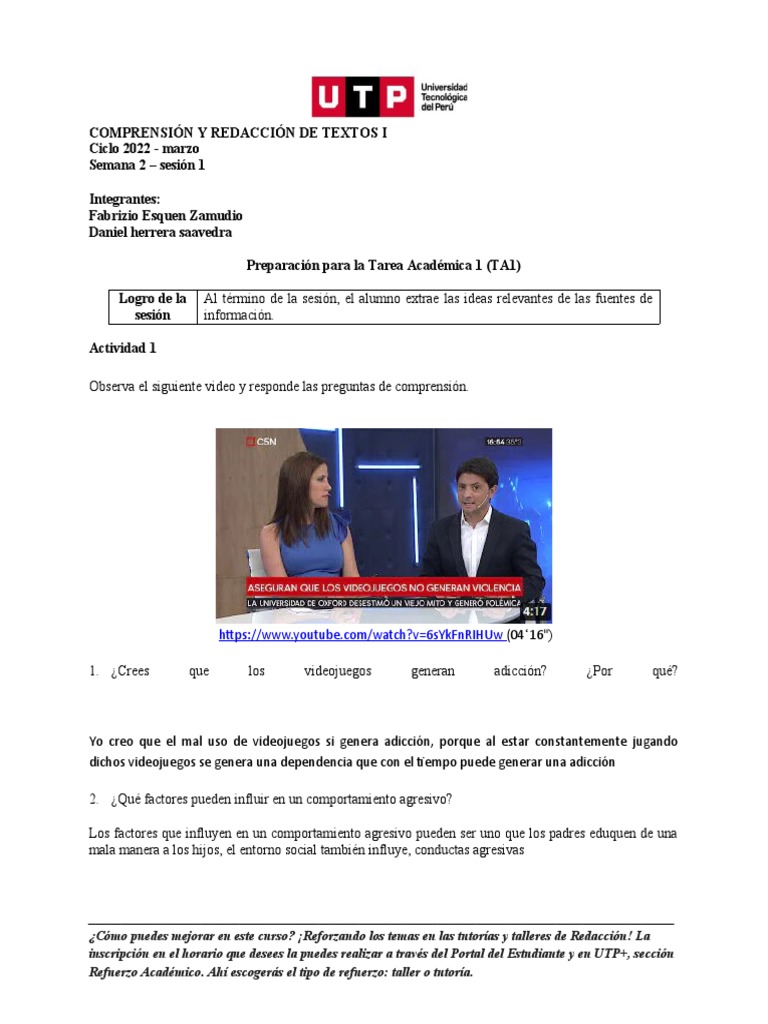 S02.s1-Preparación para La TA1 (Material) 2022 Marzo | PDF ... S02.s1-Preparación para La TA1 (Material) 2022 Marzo | PDF ...