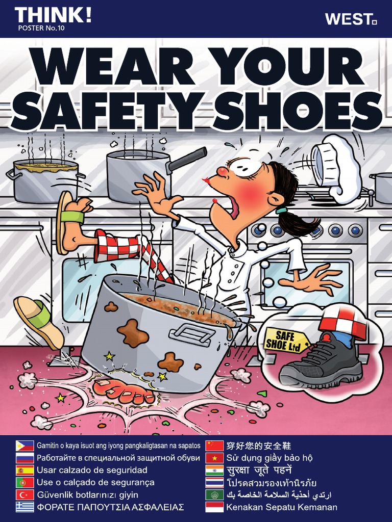 10 Poster Wear Your Safety Shoes | PDF