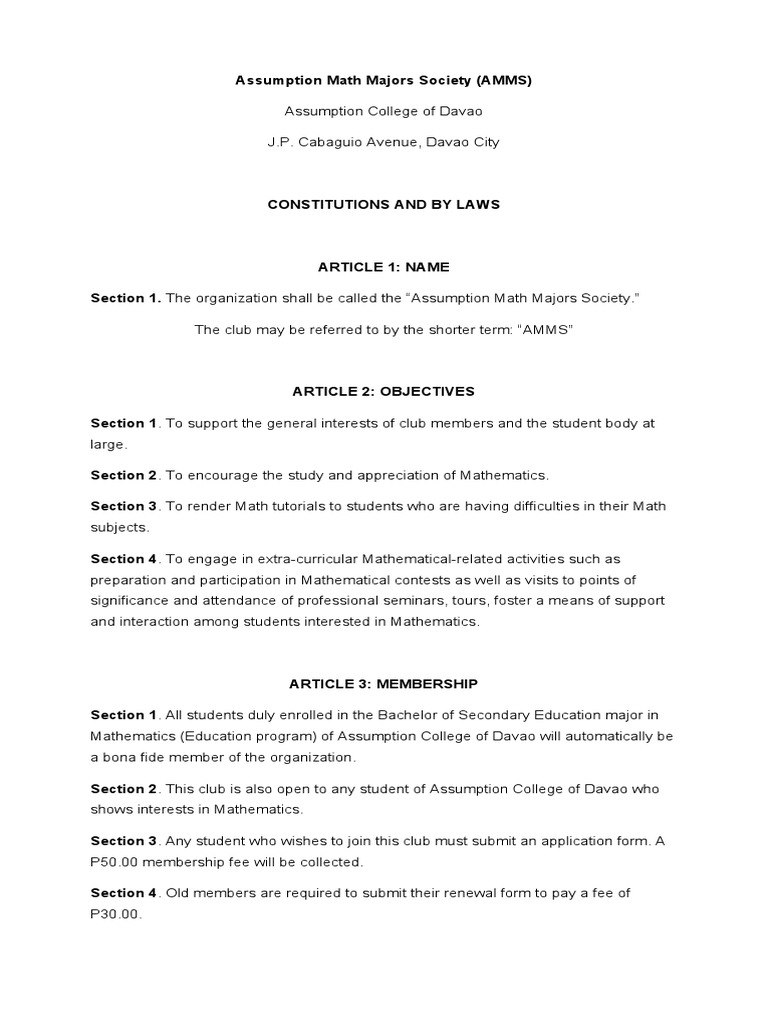 CBL Amms | PDF | Ratification | Presidents Of The United States