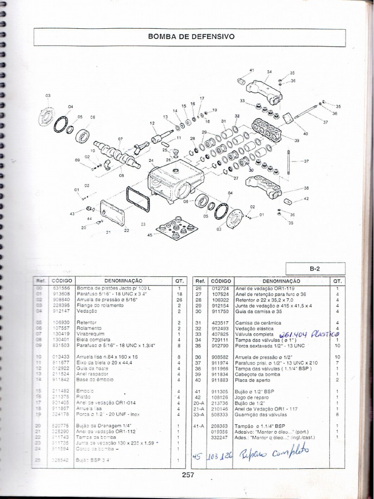 Bomba Jacto JP 100 - 28-05 | PDF