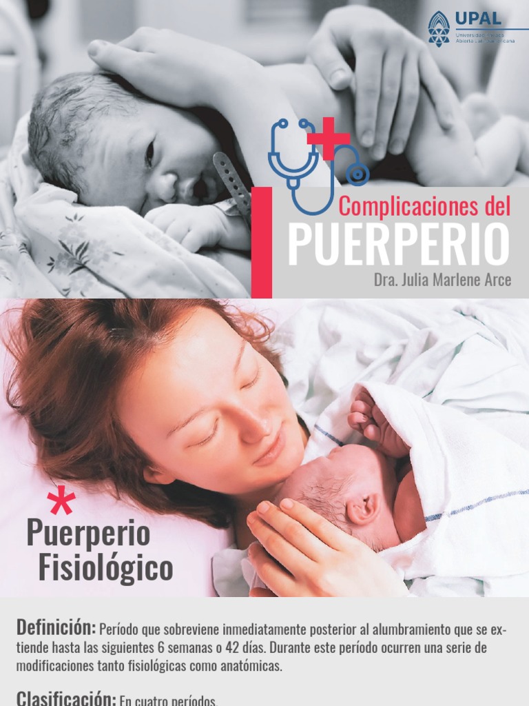 Complicaciones Puerperio | PDF | Periodo posparto | Parto