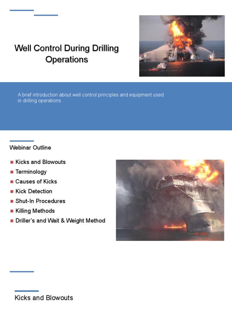 Well Control During Operations | PDF | Blowout (Well Drilling ...
